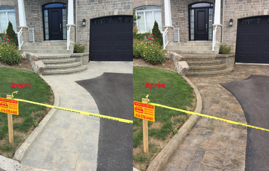 Accueil | Réparation et entretien de pavage | Groupe Ultra DMA Pavage